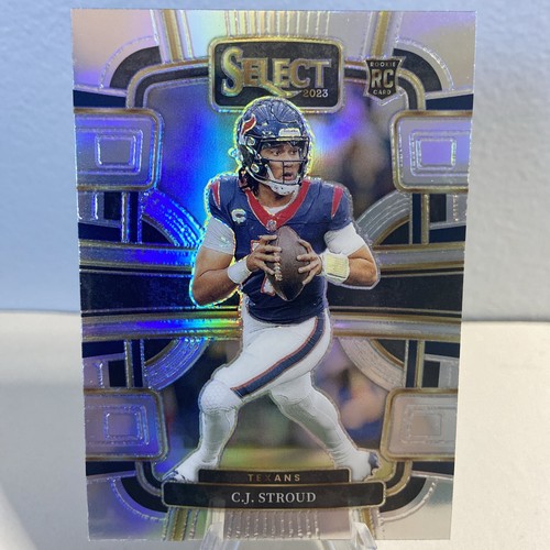2023 Panini Select CJ Stroud Concourse Silver Prizm RC #41 Houston ...