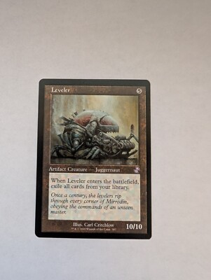 x1 Leveler Near Mint MTG Time Spiral Remastered Retro Frame | eBay