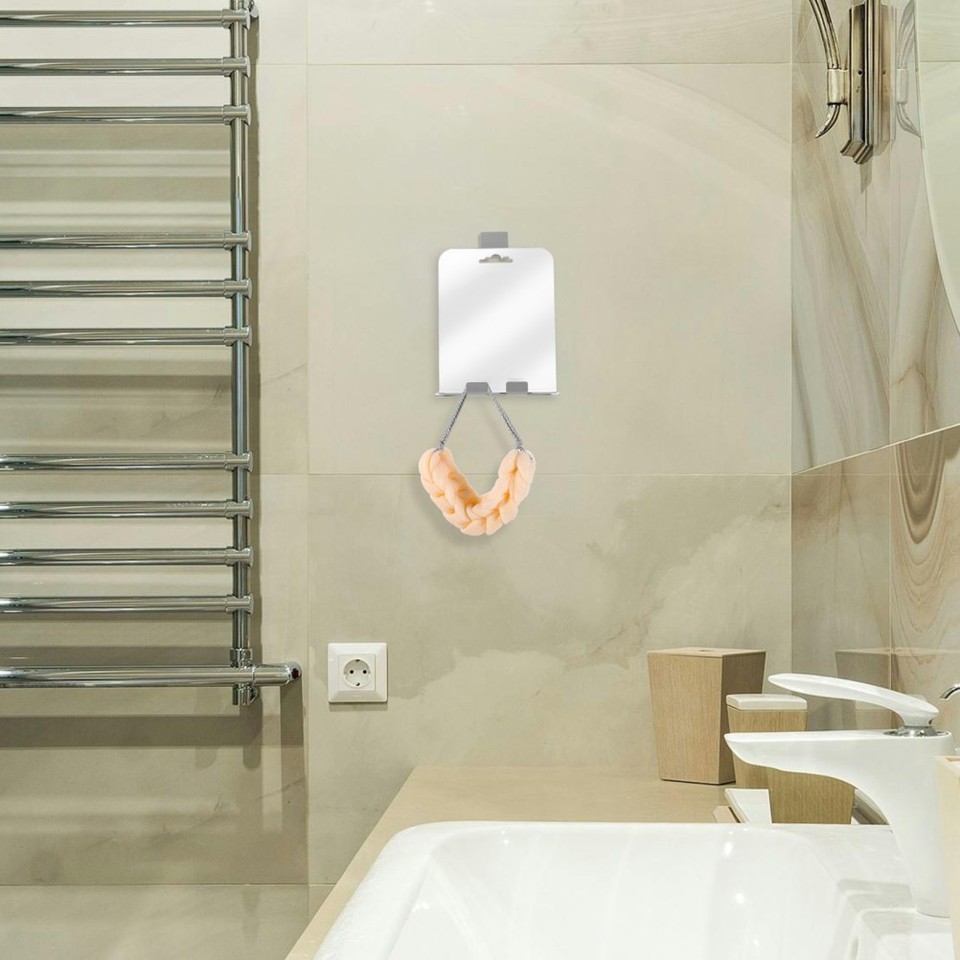 Shower Mirror Fogless For Shaving With Razor Holder Shaving Mirror For ...