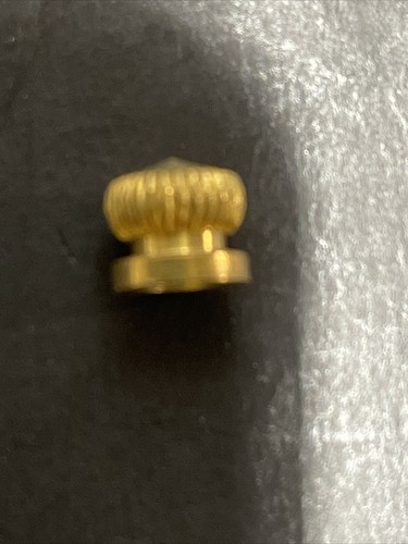 25 Pcs Solid Brass Knurled Head Battery Nut Cap Nut 8/32 Threads ...