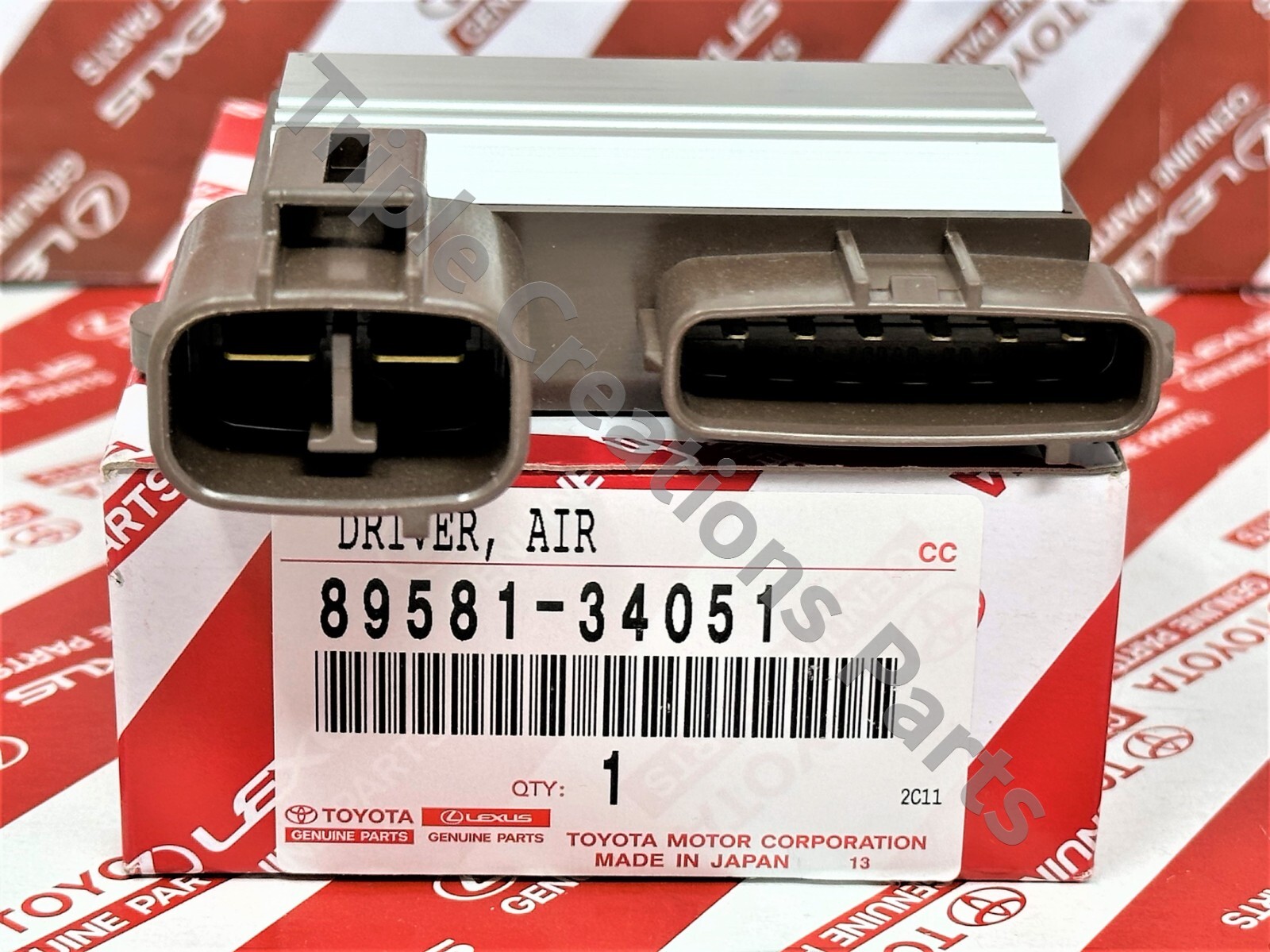 8958134051 Genuine Toyota Driver Air Injection Control 89581-34051 OEM ...