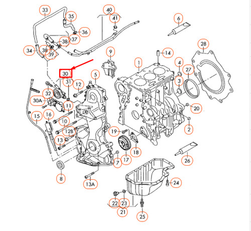 OEM VOLKSWAGEN POLO 9N PCV VALVE 03D103765F GENUINE | eBay