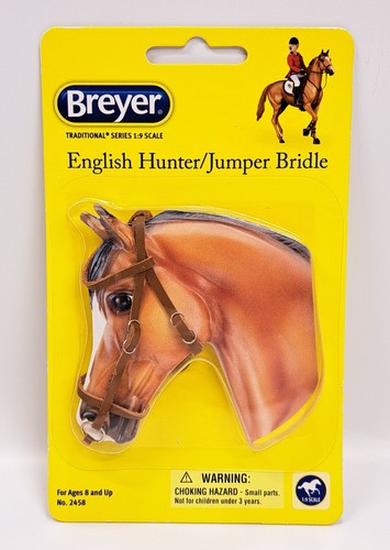 BREYER ENGLISH HUNTER/JUMPER BRIDLE #2458 TRADITIONAL SERIES NEW IN PKG ...