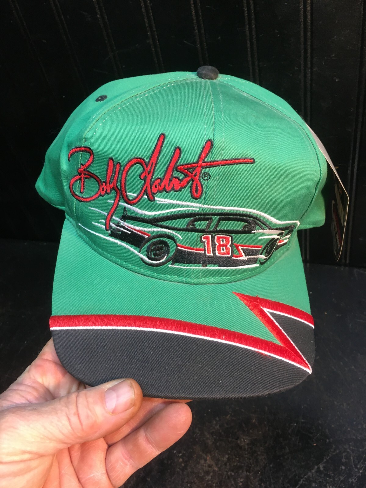 Nas car Number 18 Bobby Labonte Interstate Batteries Baseball Trucker ...