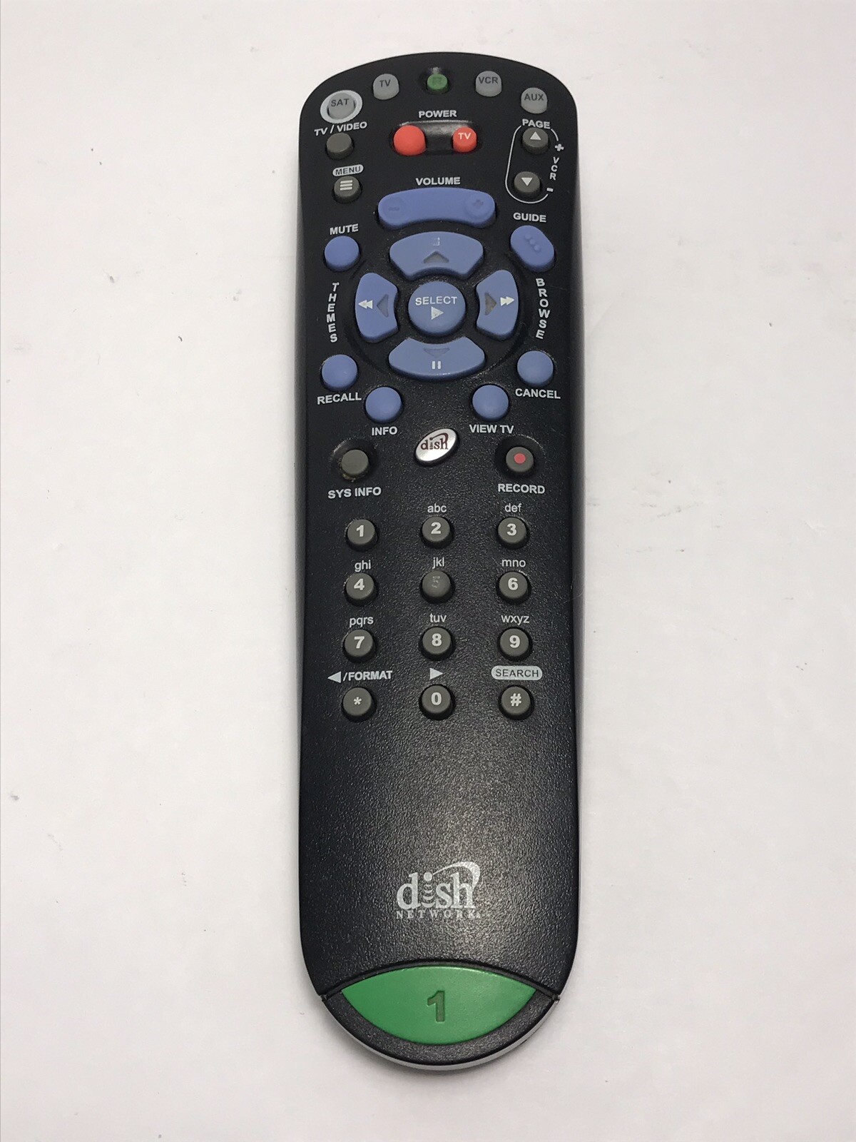 3.4 IR Dish Network Echostar TV Remote Control Model 155153 - Tested | eBay