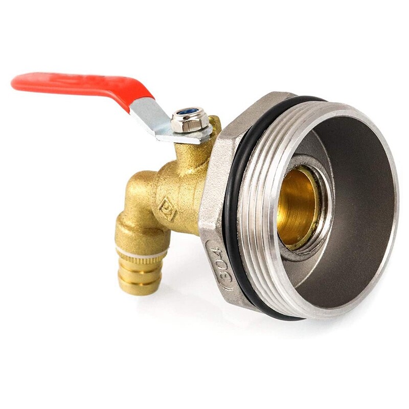 2 Inch Drum Faucet Barrel Faucet with EPDM Gasket for 55 Gallon Drum ...