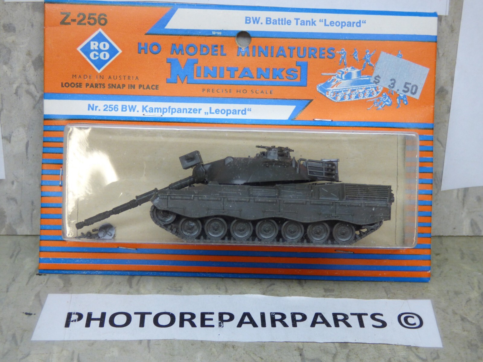 Roco Minitanks (New) Modern West German Leopard 1 A2 Main Battle Tank ...