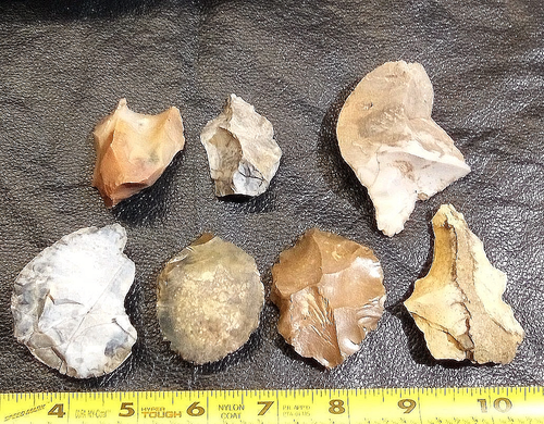 7 Unique Flakes Tools Artifacts Arrowheads Native American | eBay