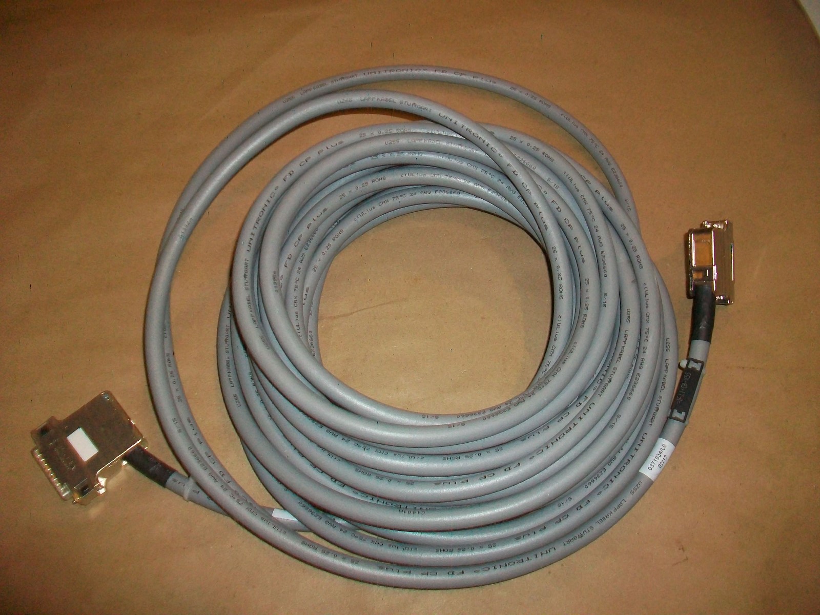 Trumpf Laser Machine Communications Cable 0371034/L6 IF.LI+CH-X55 NEW ...