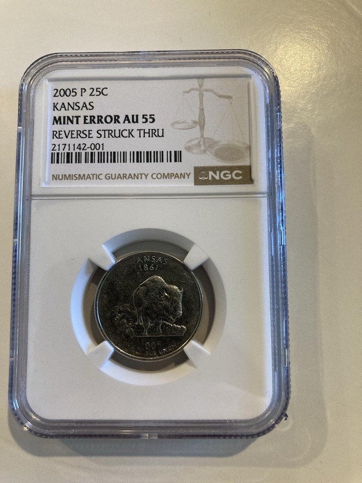 Kansas State Quarter Coin 2005 Error | eBay