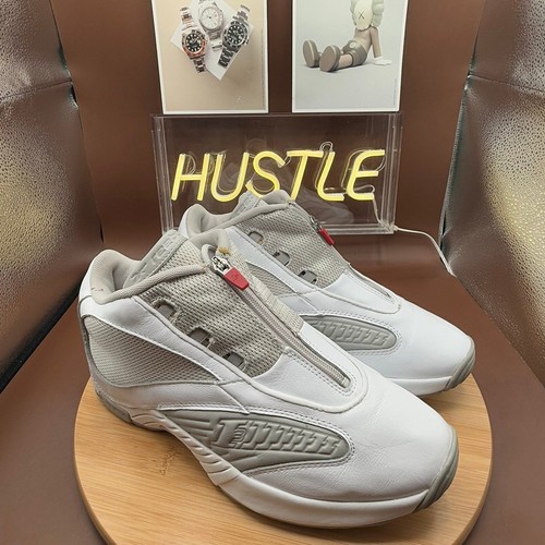 Reebok Classics Answer IV x Packer Shoes White Silver Allen Iverson ...