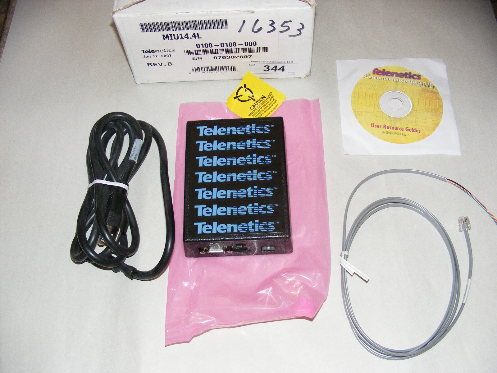 Telenetics MIU 14.4L 0053-0108-000 46V to 220V AC/DC Modem Unused | eBay