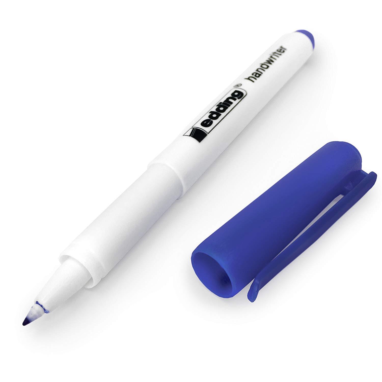 5 - 20 - Edding Handwriter Pens BLUE / BLACK INK KIDS HANDWRITING ...
