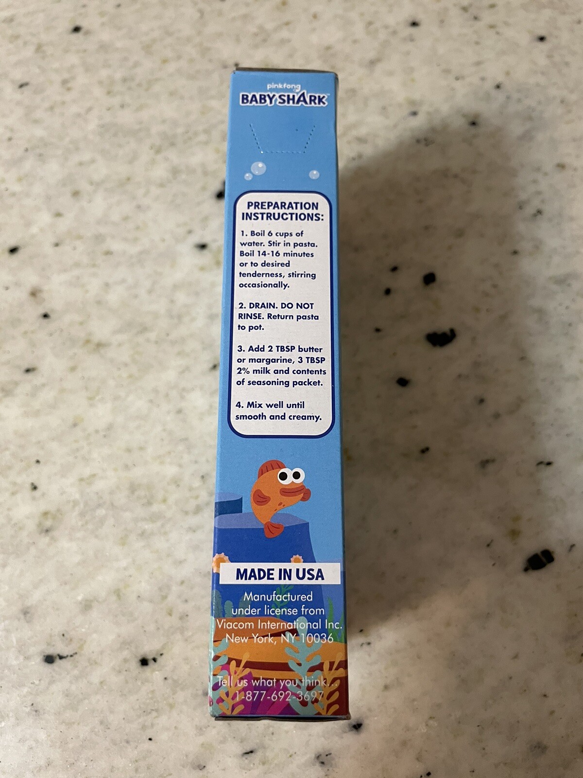 2x Nickelodeon Pinkfong Baby Shark Macaroni & Cheese 5.5oz Boxes ...