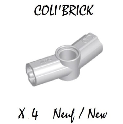 Lego 32016 - 4x Technic Axle and Pin connector angled #3 - Light B ...