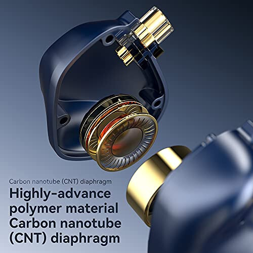 TRN VX Pro In-Ear Monitor, 9 Hybrid Driver Flagship Iem Earphone, Ear ...