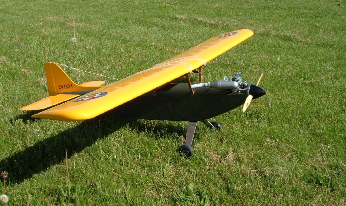 Balsa USA TEMPO II w/AILERONS 48" Span .25 Eng .PDF Plan on USB ...
