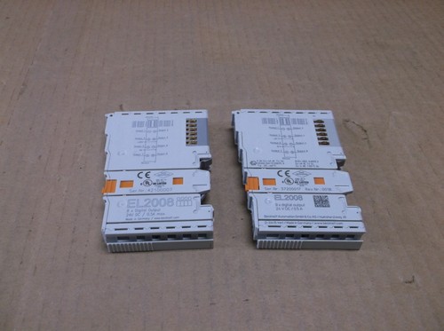 EL2008 Beckhoff NEW PLC Slice I/O EtherCAT 8 Channel Point Digital ...