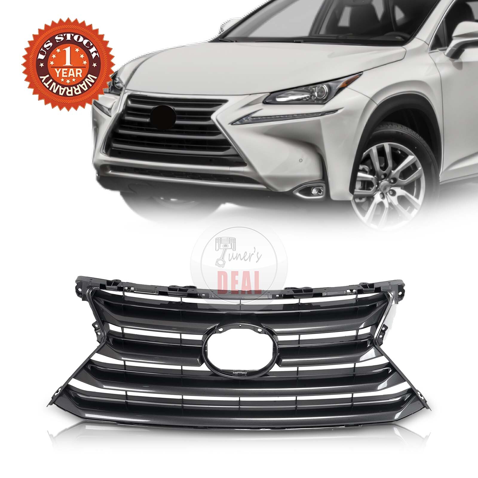 2015-2017 Lexus NX200t NX300h Front Bumper Grille For Shell Insert ...