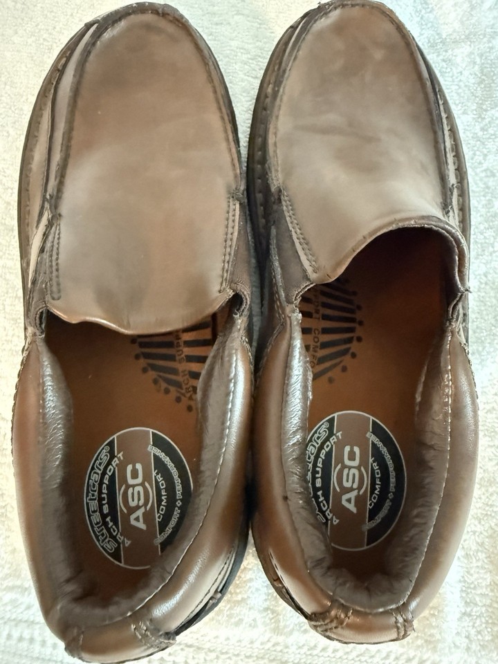 Streetcars Shoes Mens 9 Carrera ASC Loafer Brown Leather Slip On ...