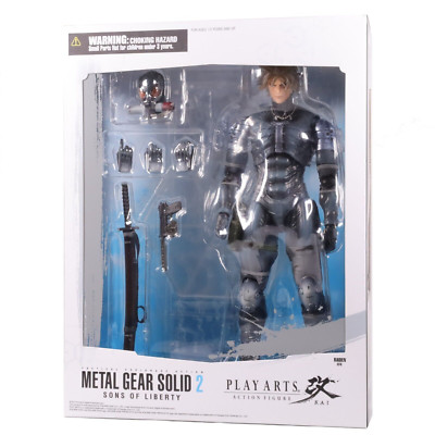 Play Arts Kai Metal Gear Solid 2 Raiden Action Figure Square Enix | eBay
