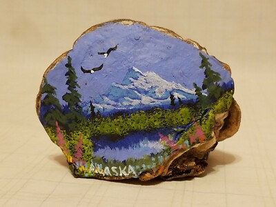 Vintage Handpaintd Tree Conk Mushroom Fungus Folk Art Alaska Signed | eBay