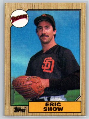 1987 Topps #730 Eric Show | eBay