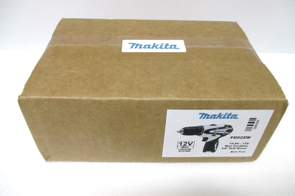 MAKITA 10.8V 12V Volt FD02 FD02ZW Lithium Cordless 3/8" Drill Driver ...