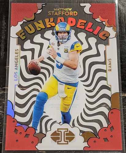 2022 Panini Illusions Matthew Stafford FUNKADELIC 75/199 Chargers F4 ...