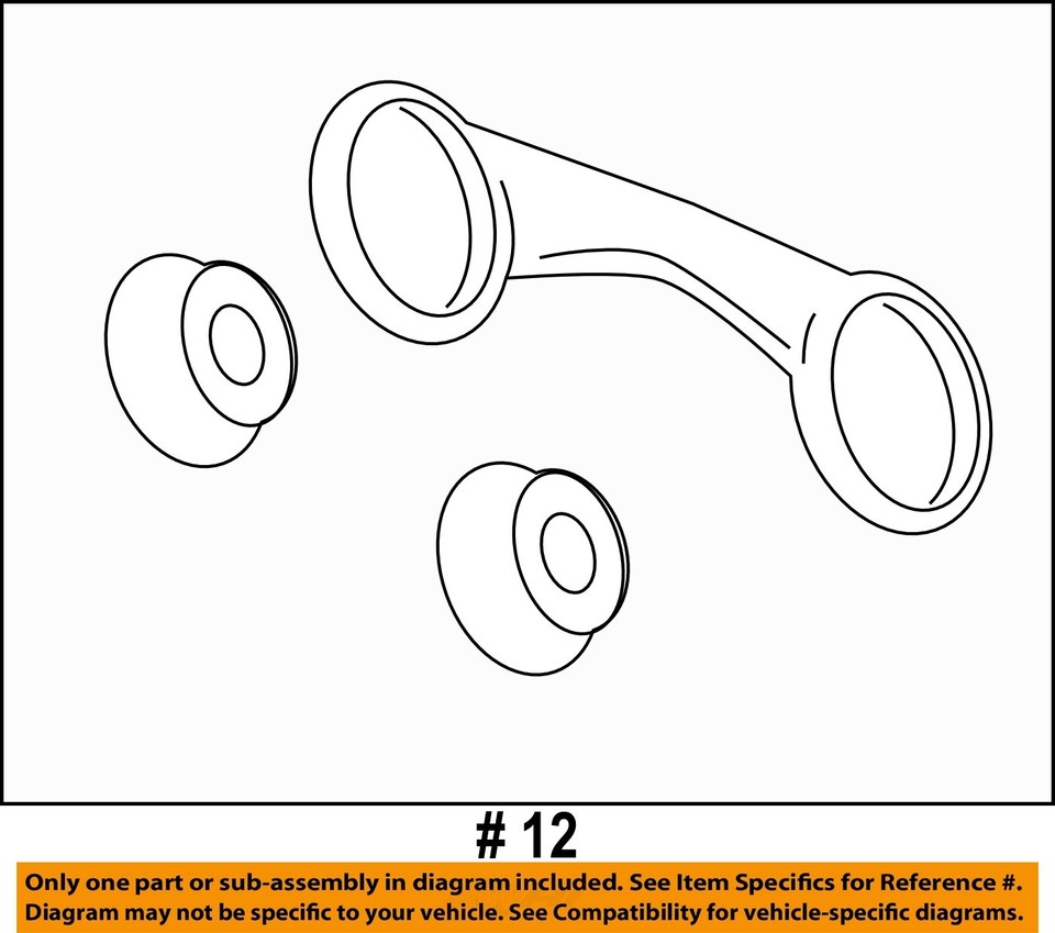 GM OEM 96-23 LaCrosse Exhaust Components-Muffler Pipe Hanger 23156335 ...