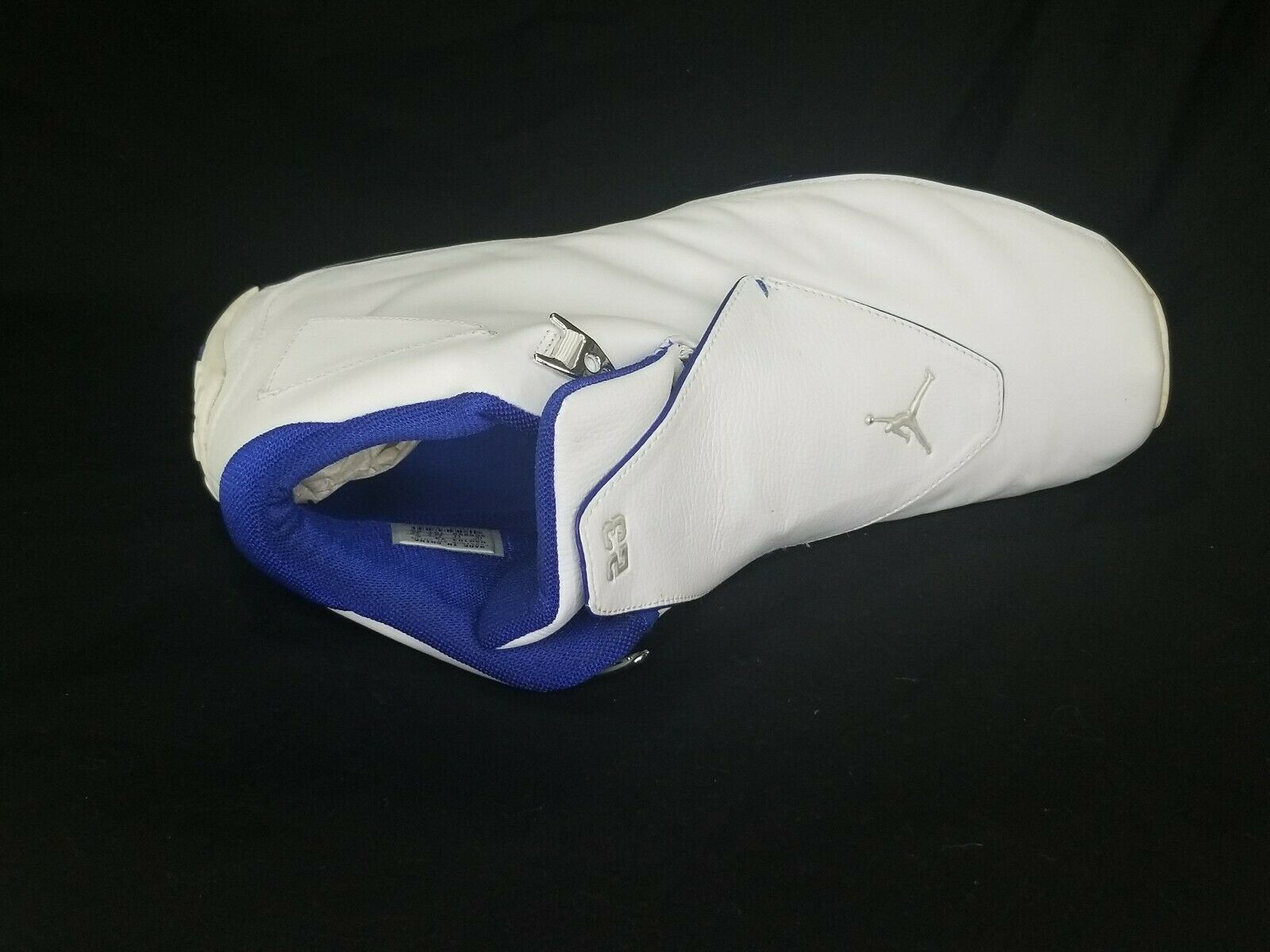 Size 15 - Air Jordan 18 OG 2003 White Sport Royal for sale online | eBay