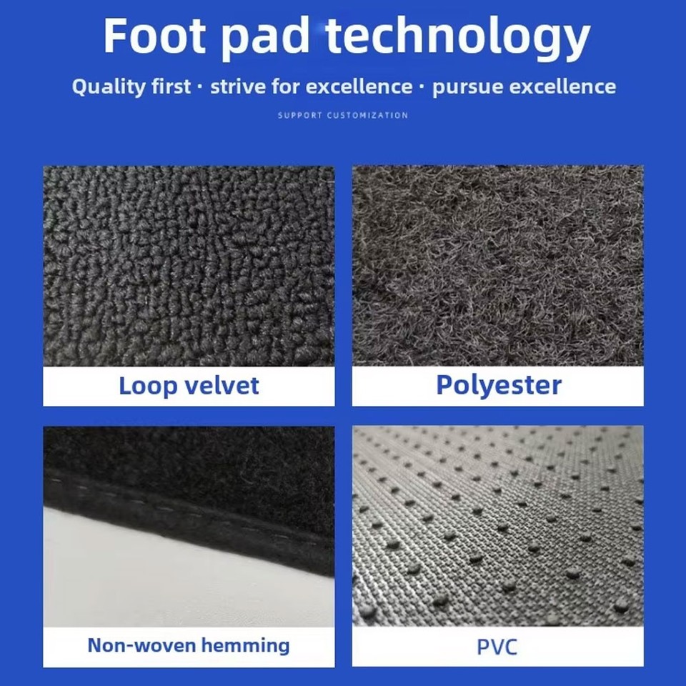 Fiber Optic Starlight Car Mats Star light LED Rugs Waterproof with APP ...