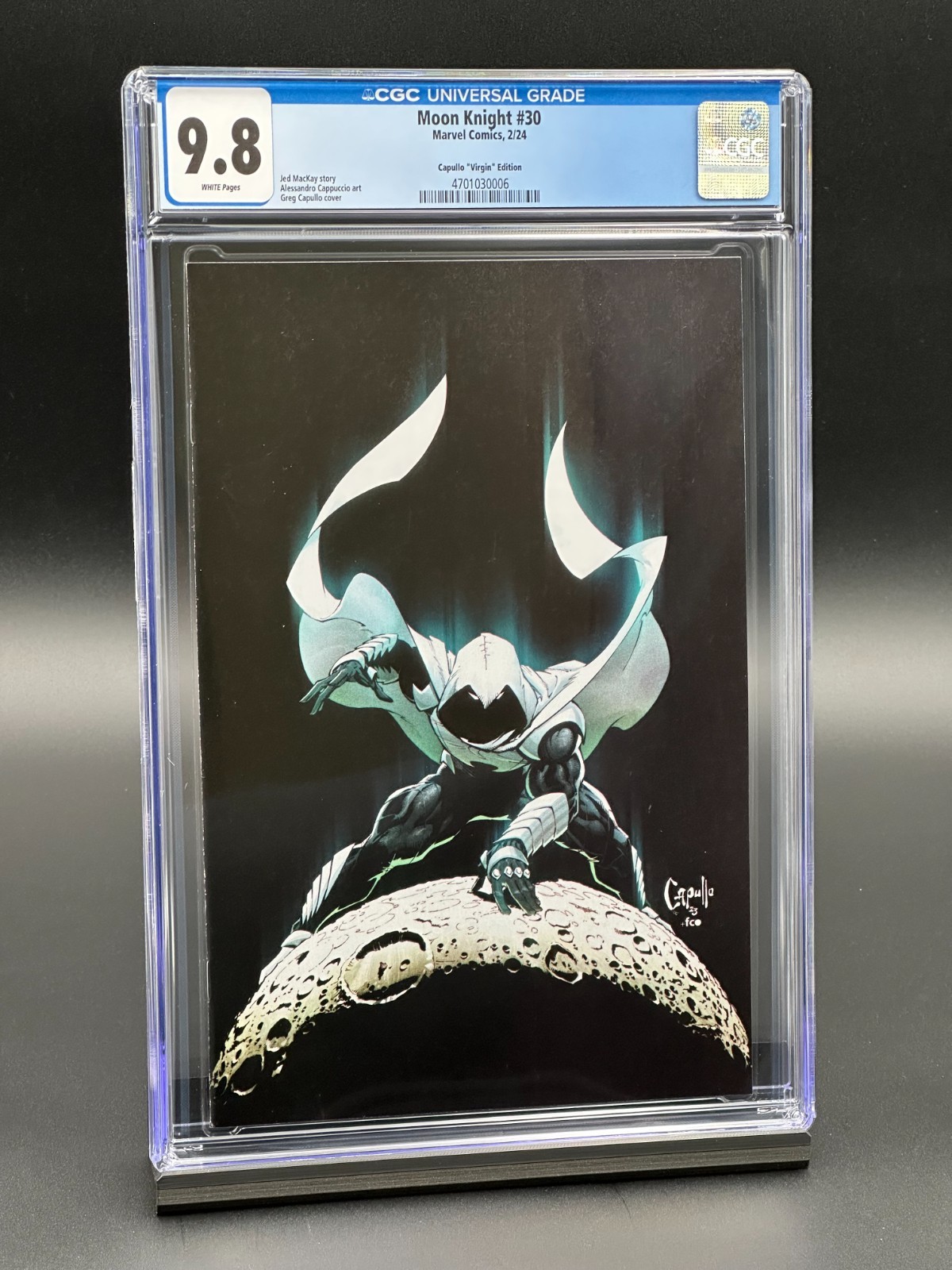 Moon Knight #30 CGC 9.8 (2024) - Capullo Virgin Edition 1:100 | eBay