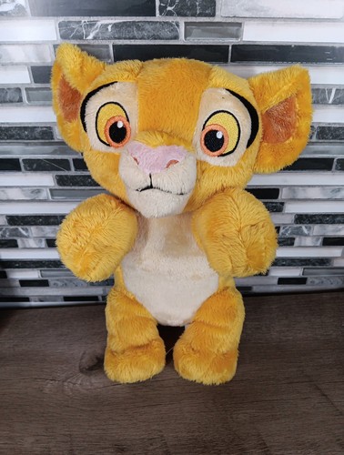 Simba Purring Plush 10" Belly Squeeze Disney Lion King Stuffed Toy ...