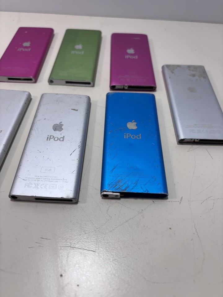 Lot of 7 Apple iPods A1199 for Parts - Not Working 6-4gb & 1-2gb | eBay