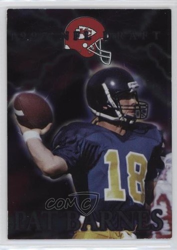 1997 Collector's Edge NFL Draft /1000 Pat Barnes #24 Rookie RC | eBay