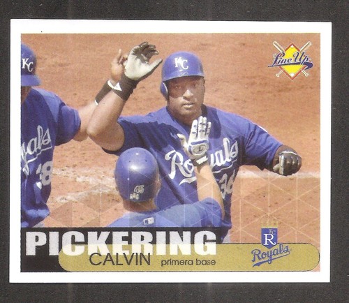 Calvin Pickering 2005 LineUp #44 Poder Latino Venezuelan Sticker | eBay