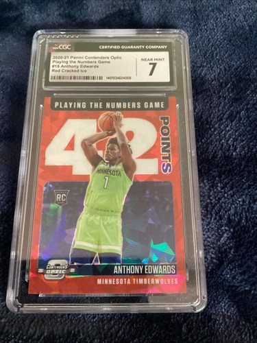 2020-21 Panini Contenders Optic - Playing the Numbers Game Anthony ...