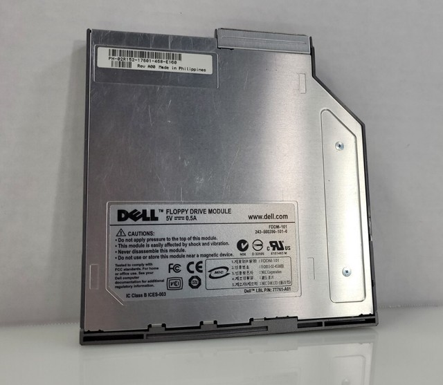 DELL FDDM-01 FLOPPY DRIVE MODULE PH-02R152-17601-468-E160 for sale ...