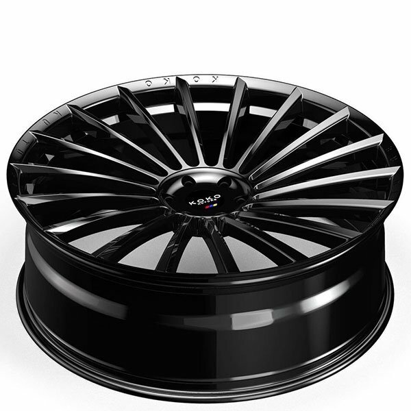 24" Giovanna Urfa FF Gloss Black Wheels fit Mercedes G55 GWagon G550 ...