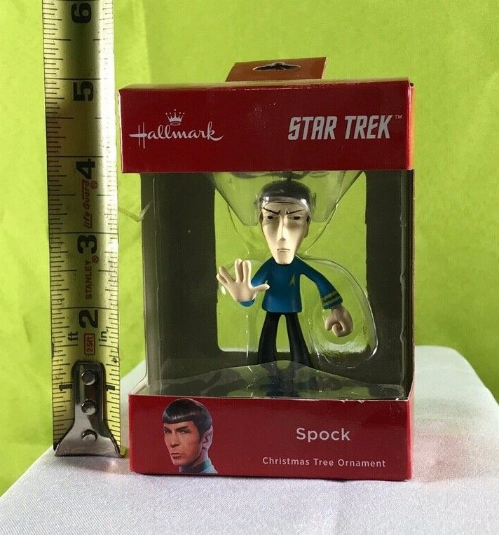 Star Trek Spock Hallmark Collectible Christmas Tree Ornament 2018 for ...