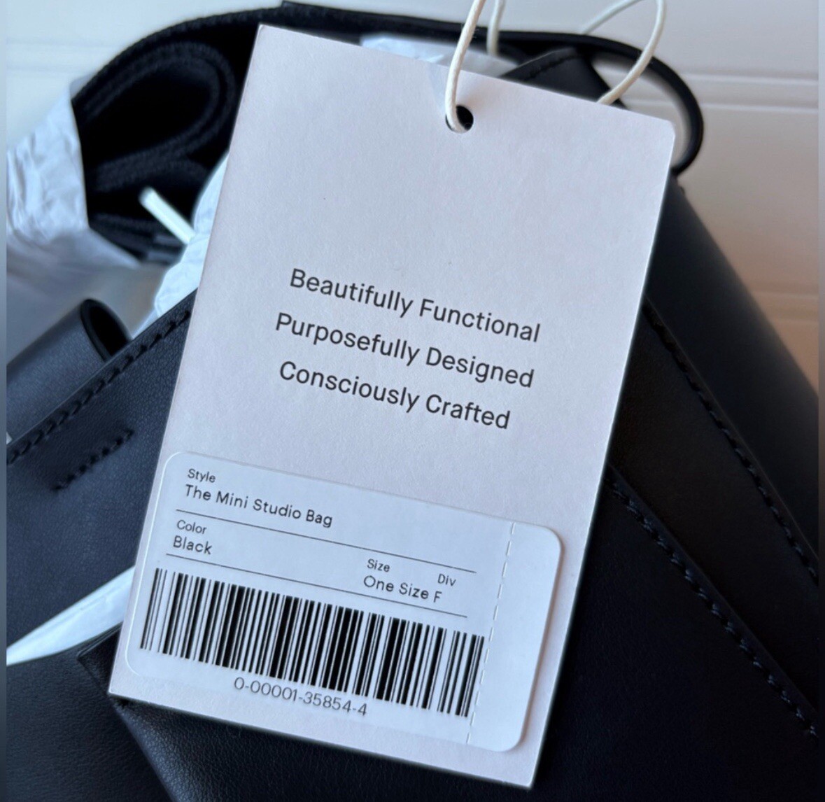 Everlane - The Mini Studio Bag Black Color | eBay