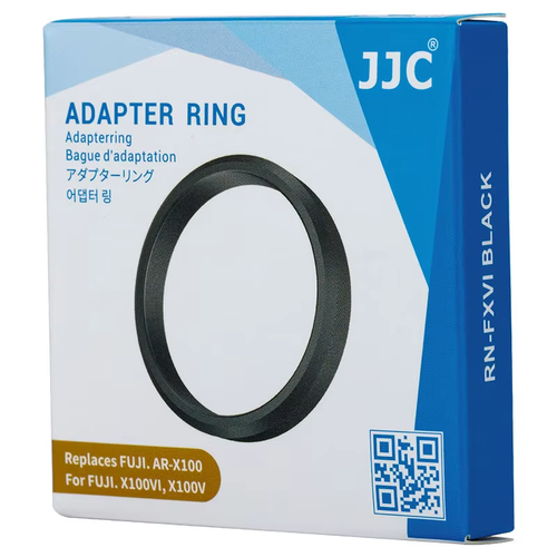 JJC Lens Filter Adapter Ring for Fujifilm X100 Series Cameras, 49mm Fit ...