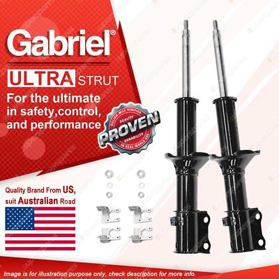 2 x Front Gabriel Ultra Strut Shocks for Mazda 121 Metro DB Sedan DW ...