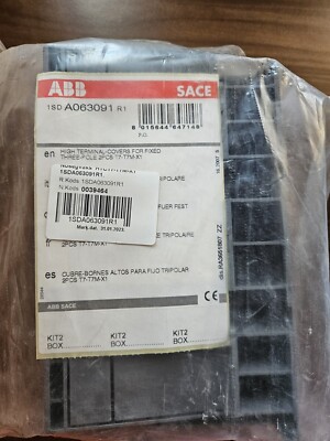 ABB 1SDA063091R1 HTC T7-T7M-X1 F 3p TERM.COVERS HIGH 2pcs | eBay