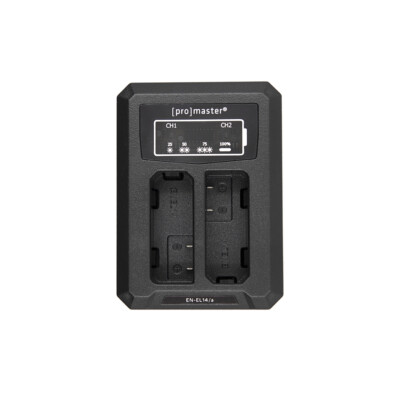 Promaster Dually Charger - USB for Nikon EN-EL14 | eBay