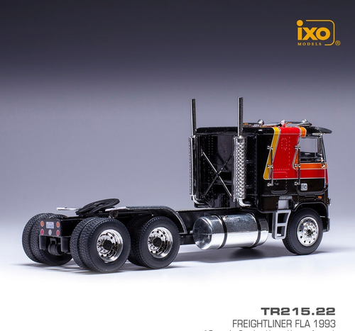 IXO 1/43 1993 Freightliner FLA Cabover COE Sleeper Semi Truck Diecast ...