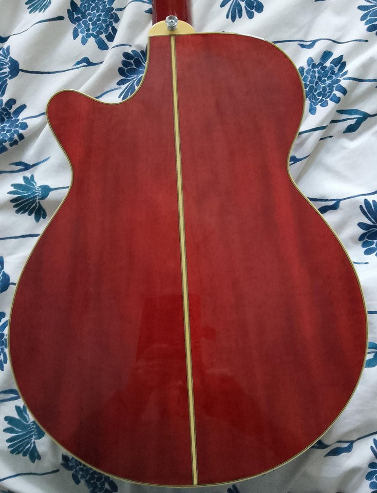 Westfield Electro-Acoustic Cherry red Guitar TF-656P-WR | eBay UK