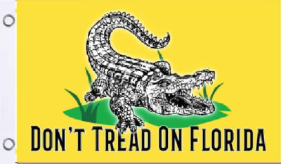 12X18 FLORIDA GADSDEN ALLIGATOR DTOM CAR BOAT Flag WATERPROOF premium ...