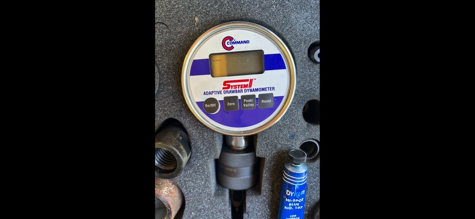 Command System II Adaptive Drawbar Dynamometer See Pics With Extras | eBay